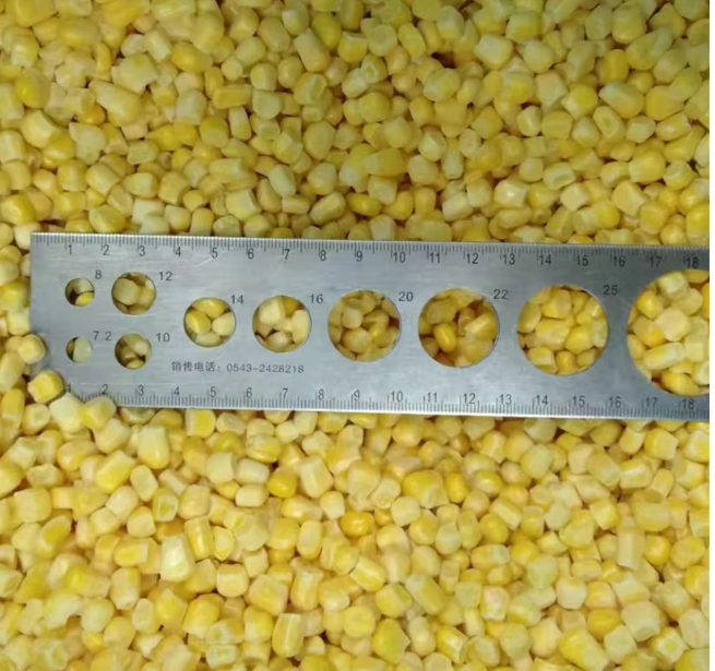 High Quality Quick-Frozen Sweet Corn Kernels BRC & Halal Certified IQF ...